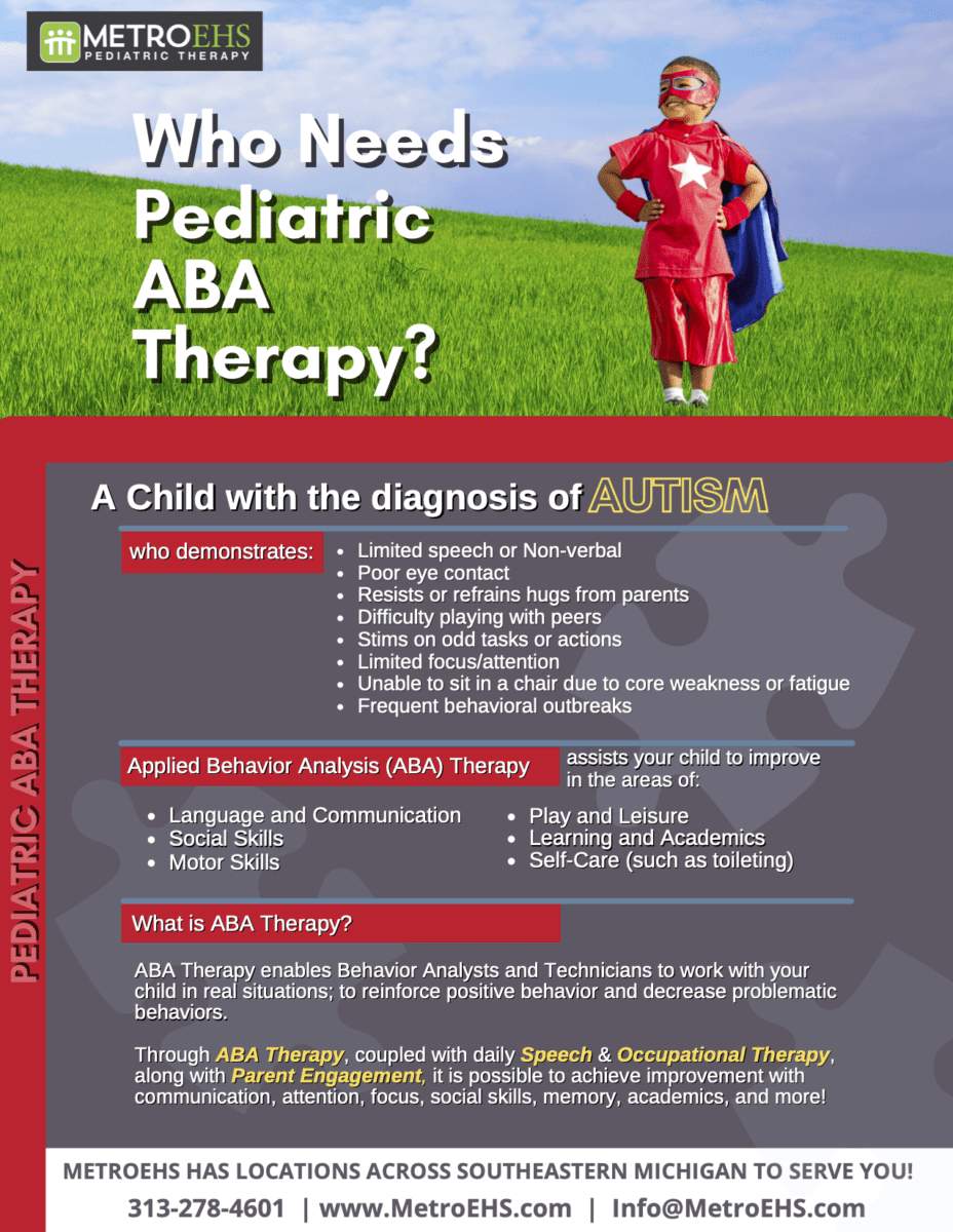 ABA Therapy - Autism Therapy in Michigan