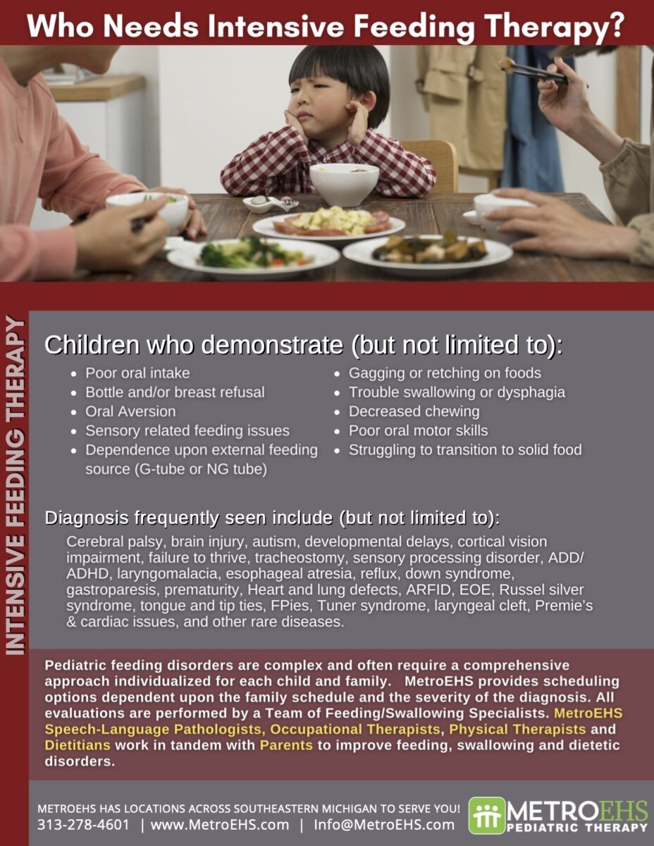 Pediatric Feeding Therapy | G-Tube & Intensive Feeding Therapy