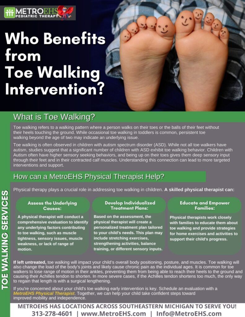 Understanding Toe Walking and Autism - Pediatric Physical Therapy
